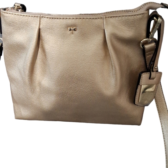 Kate Landry | Bags | Nwot Kate Landry Gold Crossbody Handbag | Poshmark